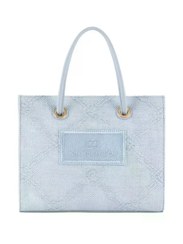 Elisabetta Franchi Logo-jacquard Mini Tote