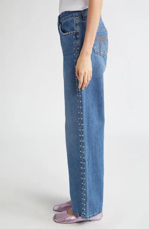 Sandy Liang Updo Low-rise Jeans