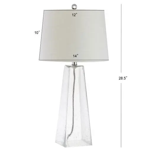 JONATHAN Y Dylan 28.5" Glass Led Table Lamp