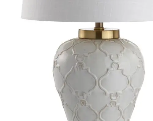 JONATHAN Y Arthur 29" Ceramic Led Table Lamp
