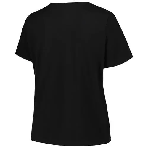 Profile Milwaukee Bucks Arch Over Logo V-neck T-shirt