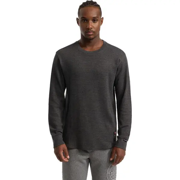 ECKO UNLTD. Pinch Me Thermal Top - Charcoal Heather