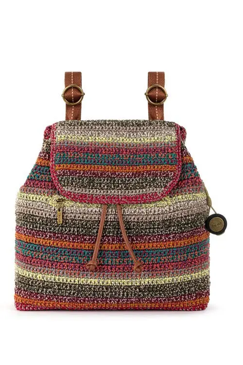 THE SAK Sayulita Backpack - Sunset Stripe
