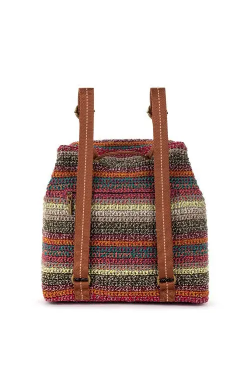 THE SAK Sayulita Backpack - Sunset Stripe