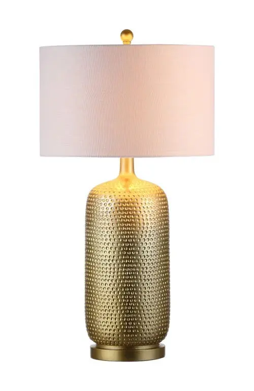 JONATHAN Y Sophia 30" Resin Led Table Lamp - Gold