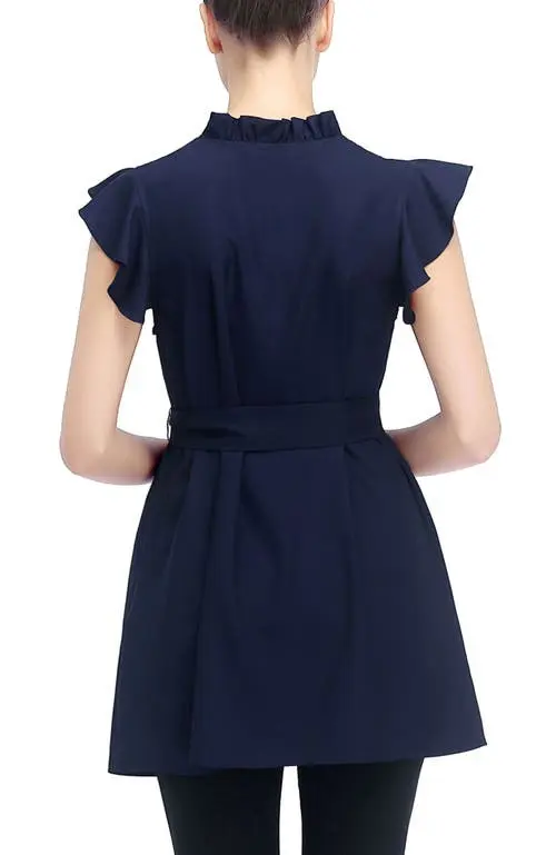 KIMI + KAI Karlena Flutter Sleeve Maternity Top