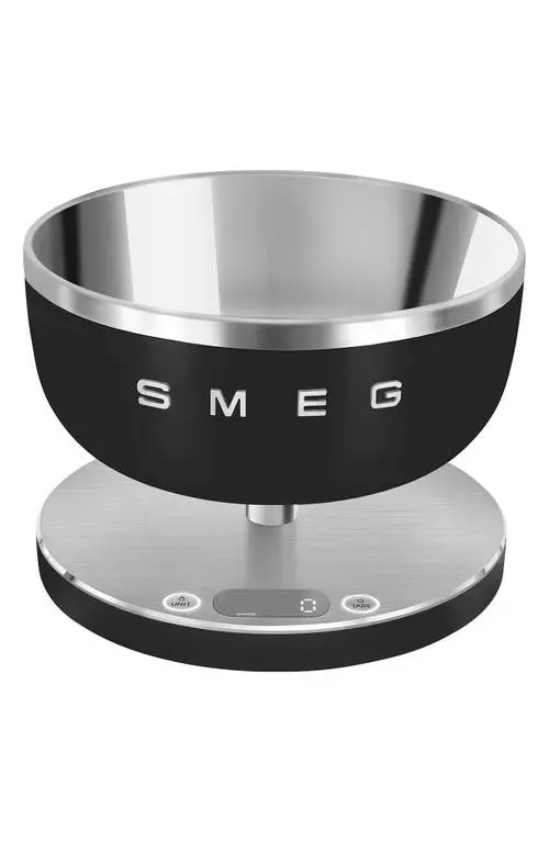 SMEG Contemporary Digital Kitchen Scale - Matte Black
