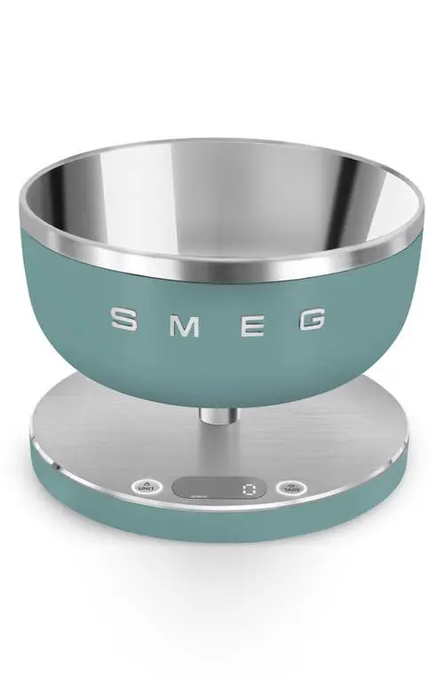 SMEG Contemporary Digital Kitchen Scale - Matte Jade