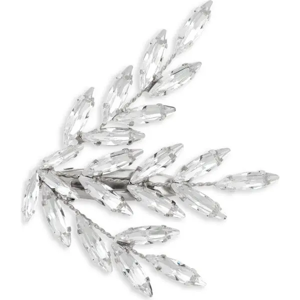 Brides & Hairpins Aeris Crystal Hair Clip - Silver