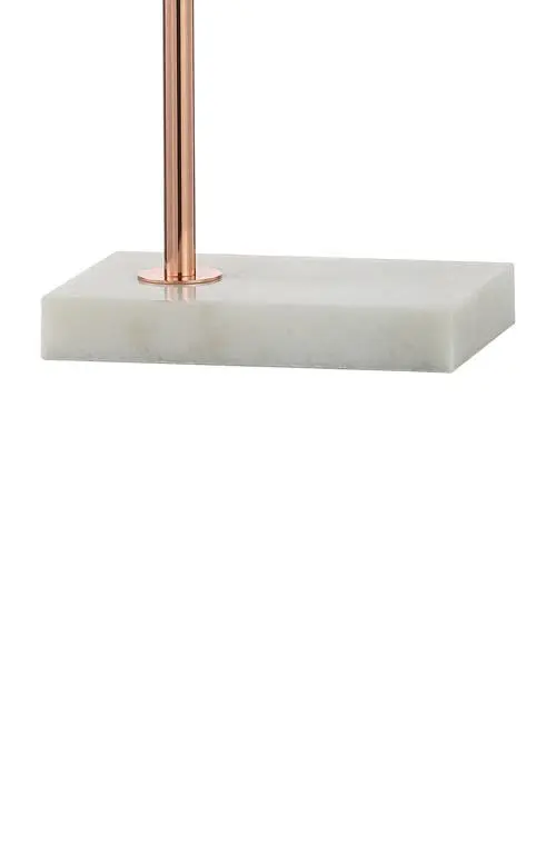 JONATHAN Y Lorena 22.25" Modern Glam Metal/marble Led Table Lamp