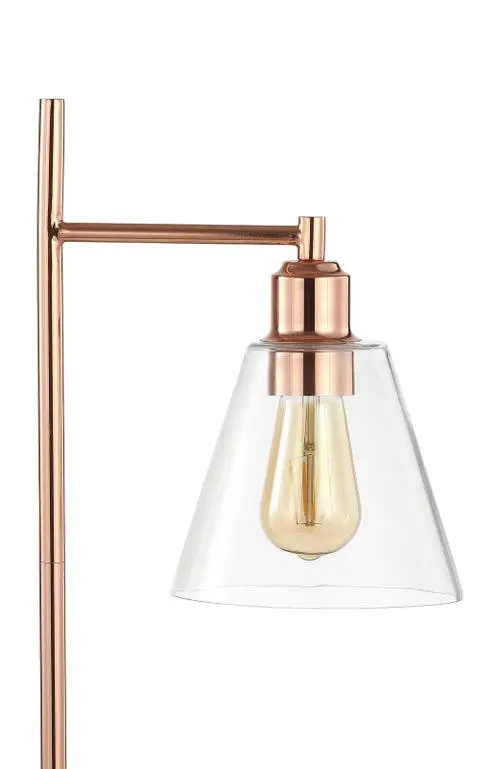JONATHAN Y Lorena 22.25" Modern Glam Metal/marble Led Table Lamp