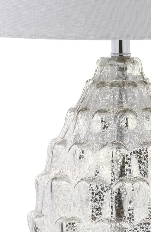 JONATHAN Y Artichoke 25.5" Glass Led Table Lamp