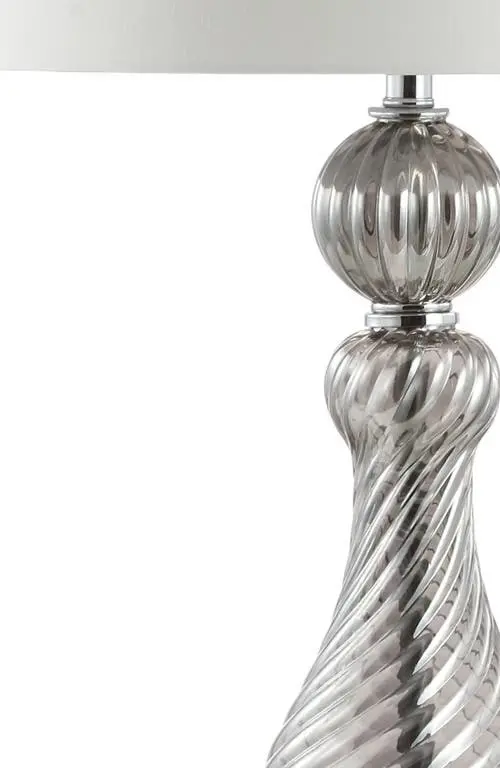 JONATHAN Y Murano 32" Swirled Crystal/glass Led Table Lamp