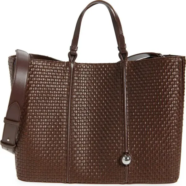 Jacquemus The Marino Shopper Bag - Dark Brown