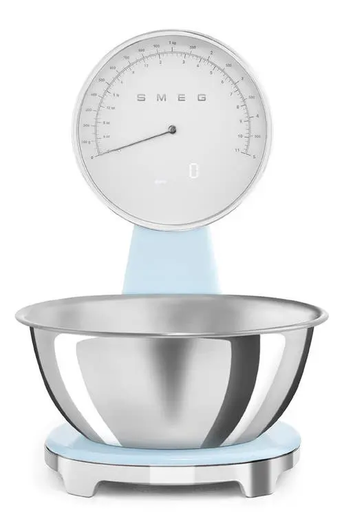 SMEG 50s Kitchen Scale - Pastel Blue
