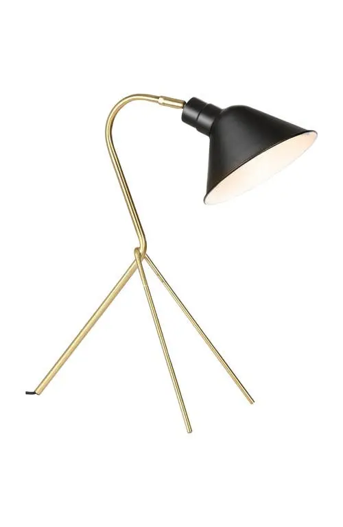 JONATHAN Y Mae 20.25" Brass Led Task Lamp - Brass Gold
