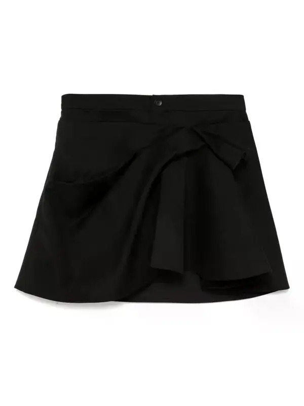 JNBY Gather-detail Mini Skirt