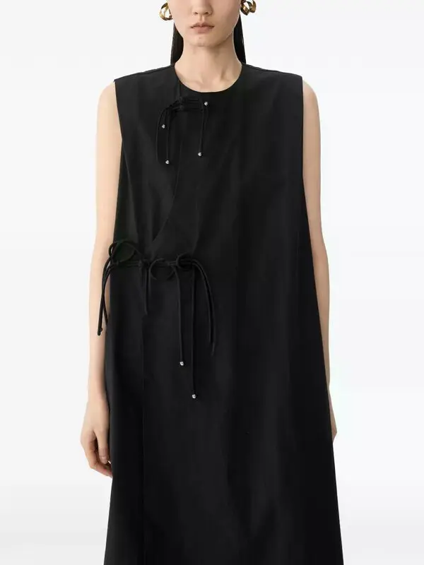 JNBY Bead-embellished Sleeveless Dress - Black