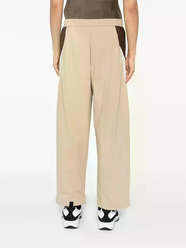 CROQUIS Side-striped Knitted Trousers