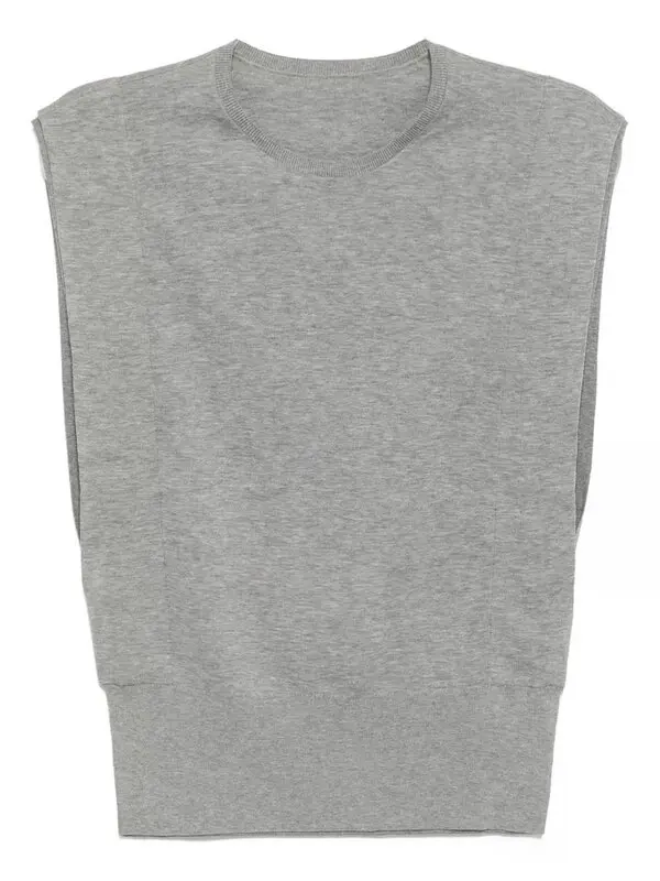JNBY Sleeveless Knitted Vest - Grey