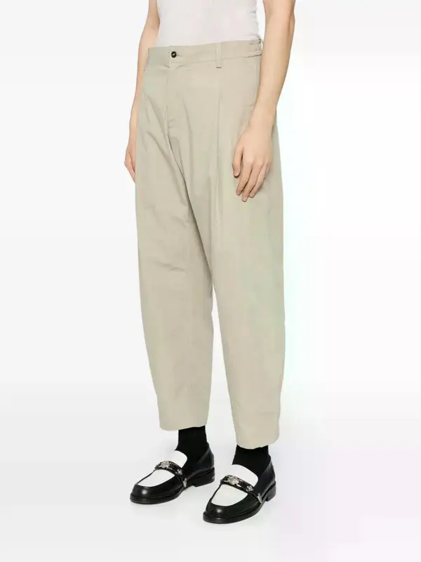 CROQUIS Zip-up Casual Trousers