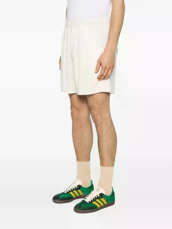 REPRESENT Knitted-panel Shorts - Neutrals
