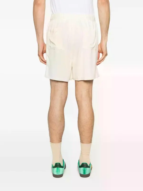 REPRESENT Knitted-panel Shorts - Neutrals