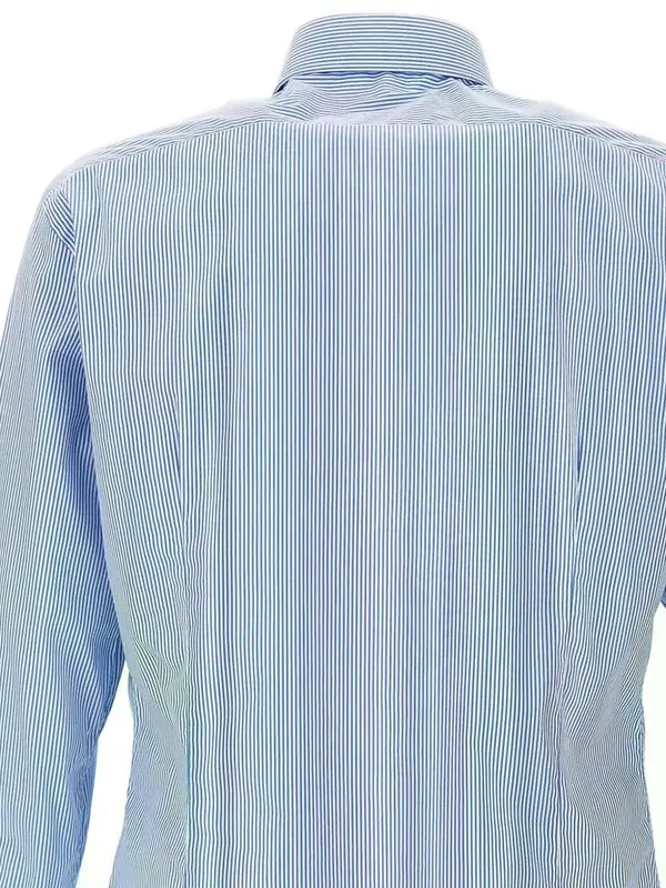 BARBA NAPOLI Striped Shirt - Blue