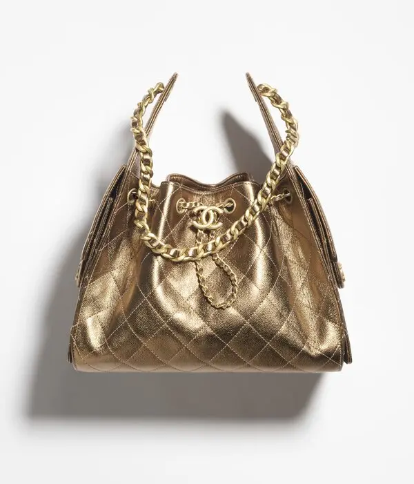 Chanel 25 Handbag - Dark Gold