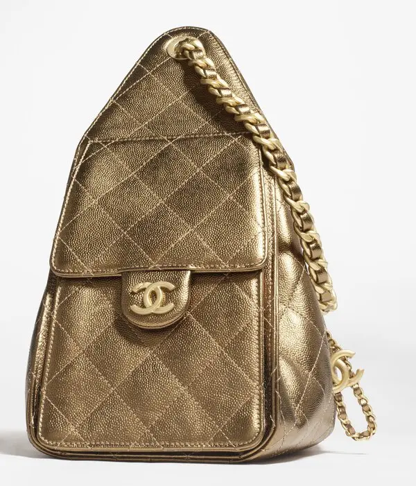 Chanel 25 Handbag - Dark Gold