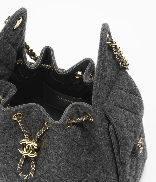 Chanel 25 Handbag - Dark Gray