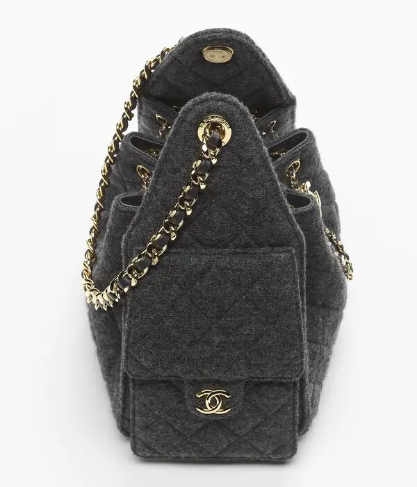 Chanel 25 Handbag - Dark Gray