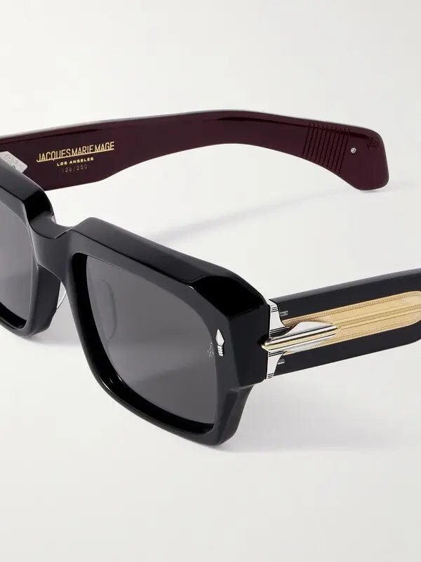 JACQUES MARIE MAGE Last Frontier Vi Dakota D-frame Sunglasses