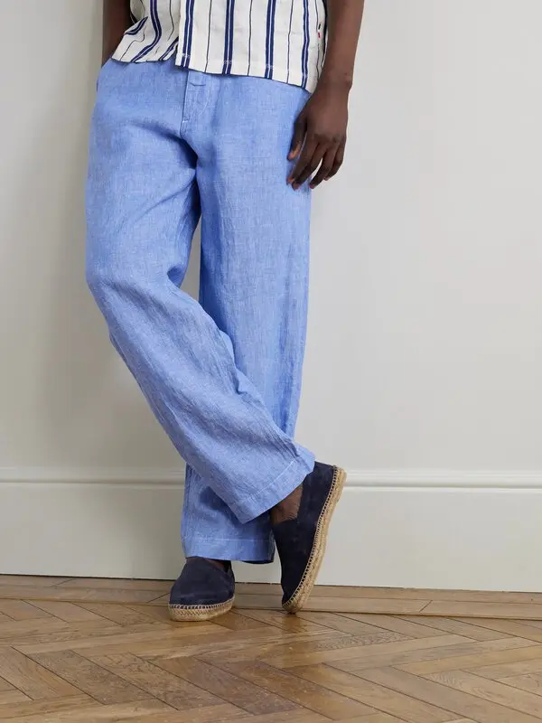 CastaÑer Pablo Suede Espadrilles - Blue