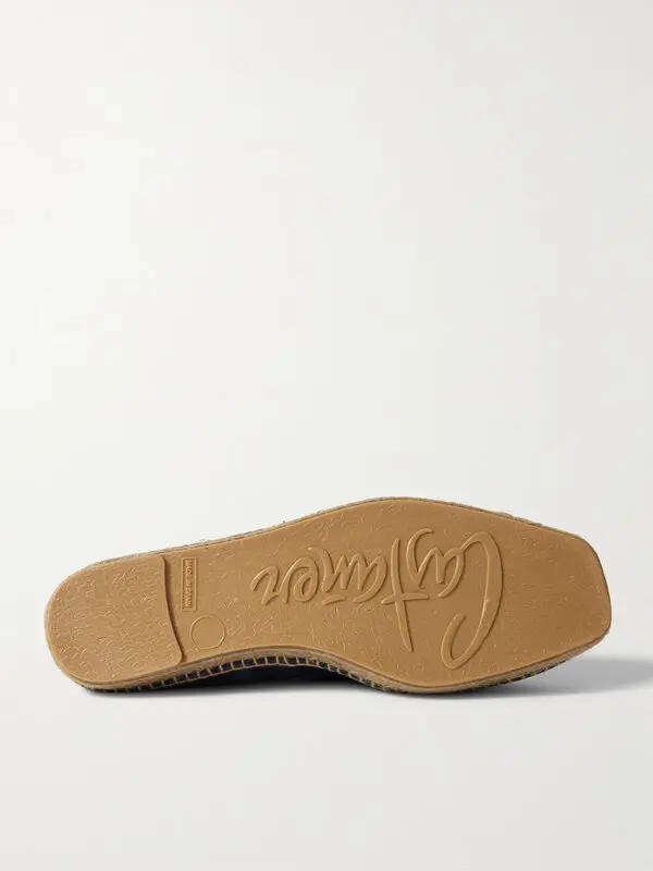 CastaÑer Pablo Suede Espadrilles - Blue