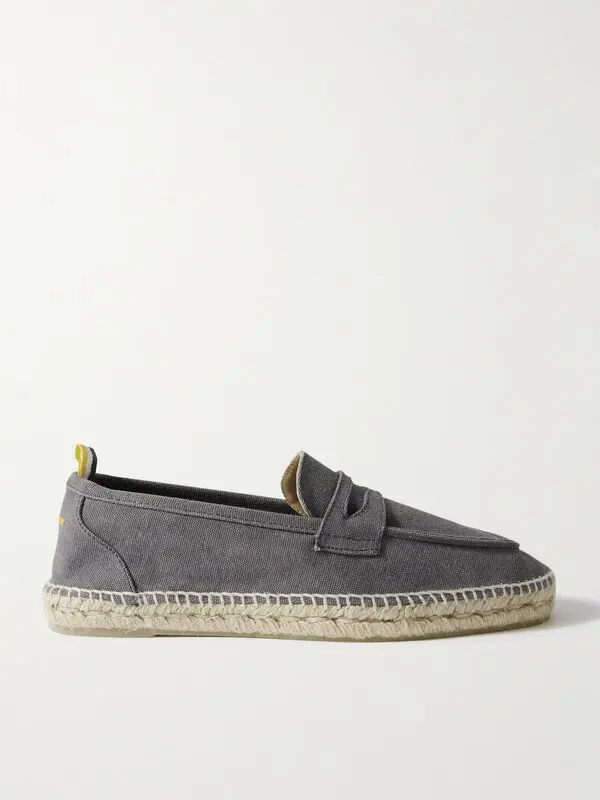 CastaÑer Nacho Canvas Espadrilles - Gray