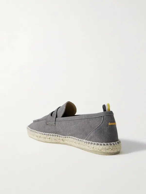 CastaÑer Nacho Canvas Espadrilles - Gray