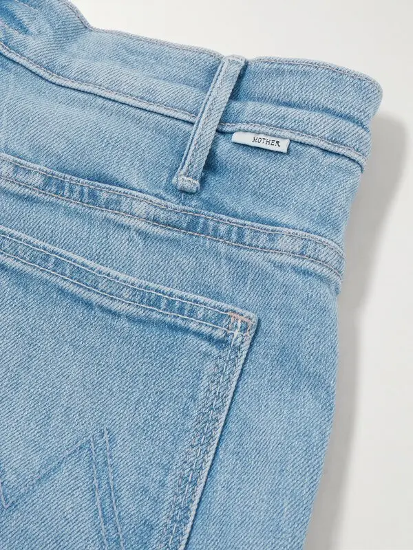 MOTHER The Hustler Patch Pocket Ankle Bootcut Jeans