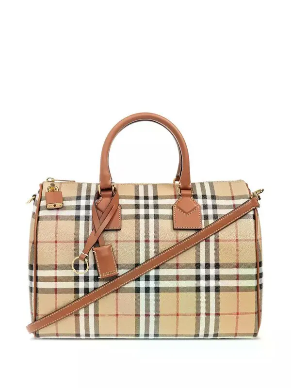 Burberry Satchel Bag - Neutrals
