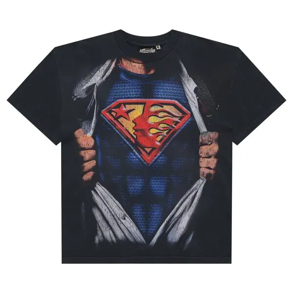 HELLSTAR Superhero T-shirt - Black