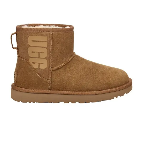 UGG Classic Mini Boots With Rubber Logo