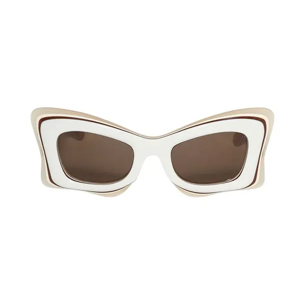 Loewe Butterfly Sunglasses - White