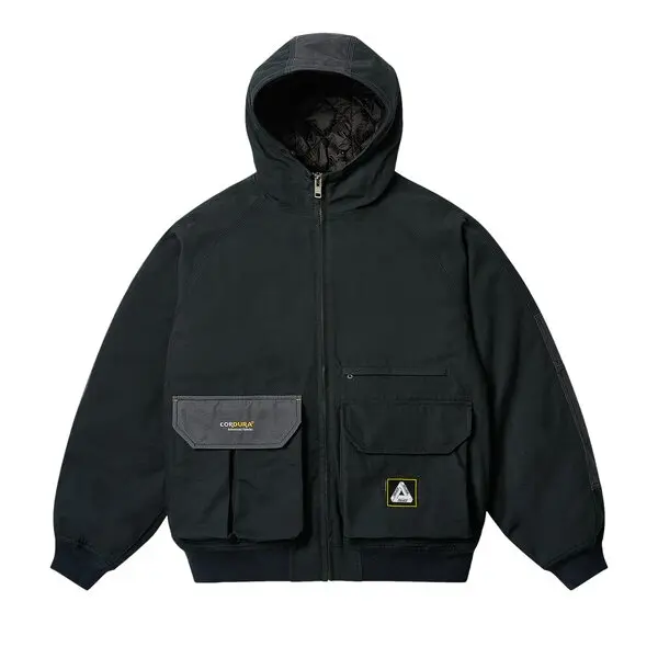 PALACE Cordura Duck Canvas Jacket - Grey | Editorialist