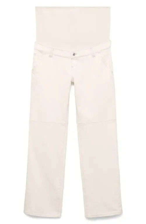 Mango Wide Leg Maternity Jeans