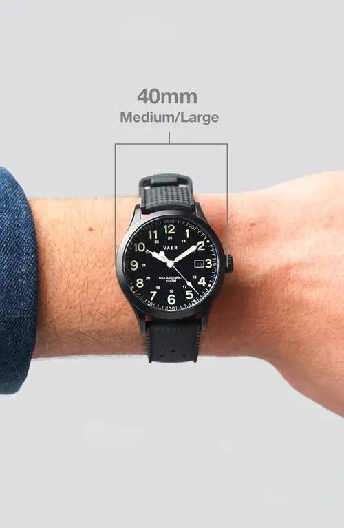 VAER C5 Tactical Field Bracelet Watch