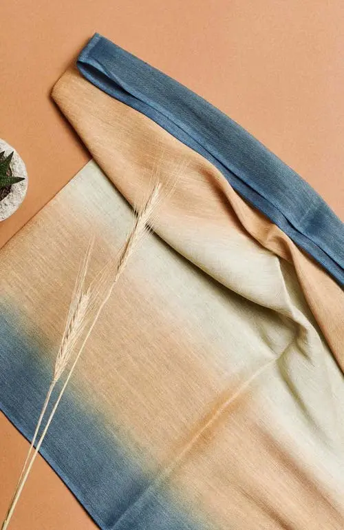 STUDIO VARIOUSLY Oceana Soft Linen Silk Handloom Scarf