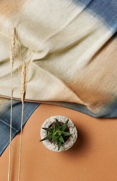 STUDIO VARIOUSLY Oceana Soft Linen Silk Handloom Scarf