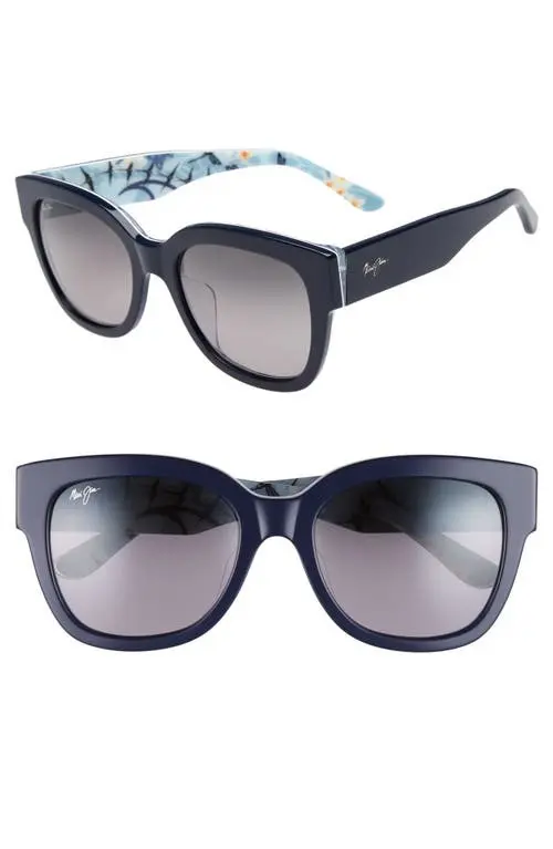 Maui Jim 54mm Rhythm Sunglasses - Navy Blue/neutral Grey