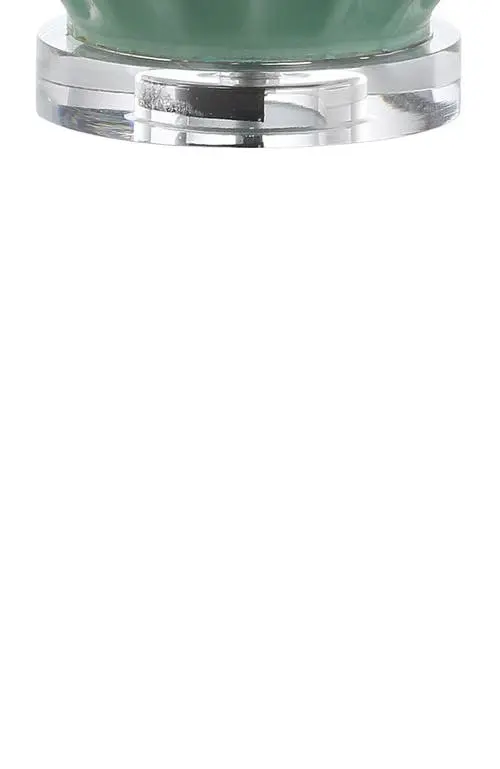 JONATHAN Y Faye 28" Glass Led Table Lamp