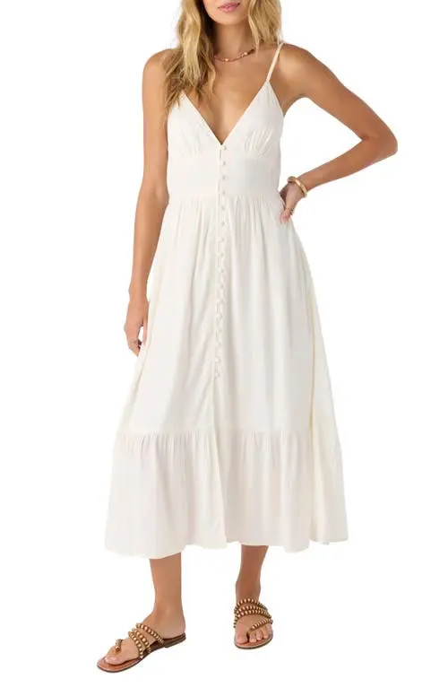 O'Neill Pilar Midi Sundress - Winter White